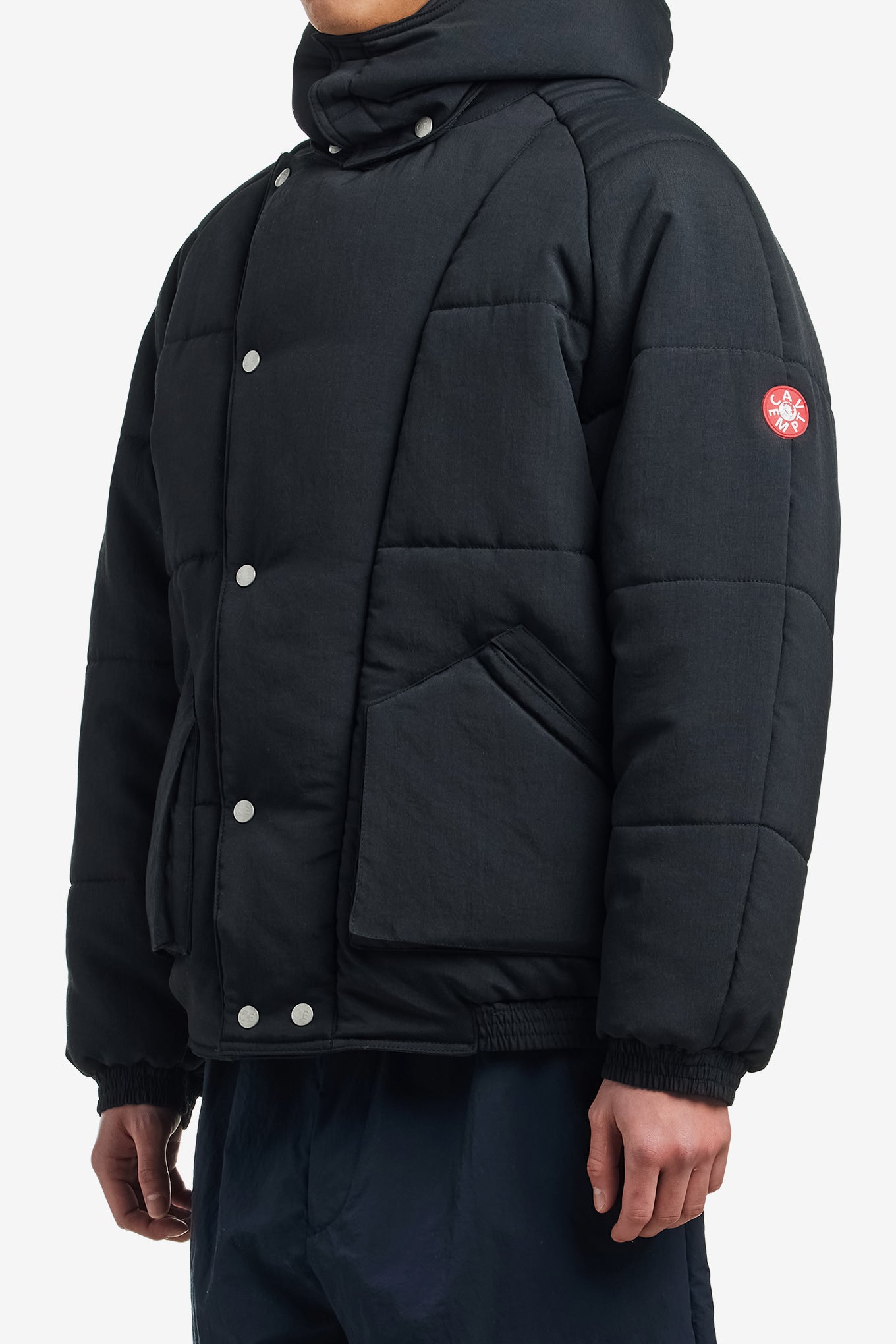 DIAGONAL FLAP PUFF JACKET | WORKSOUT WORLDWIDE