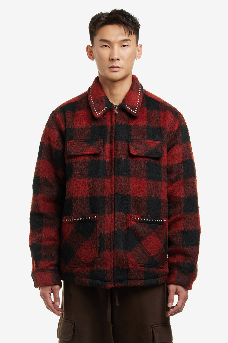 CHECK CAR COAT | WORKSOUT WORLDWIDE