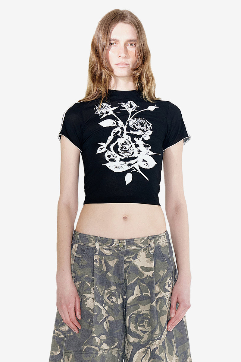 ROSE BABY TEE | WORKSOUT WORLDWIDE